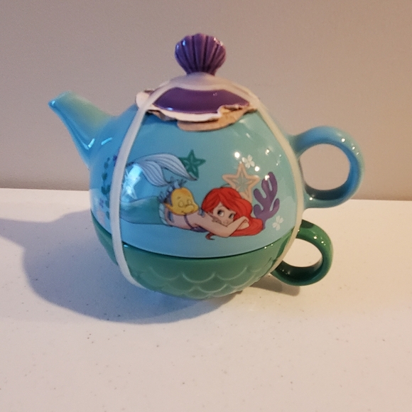 Vintage | Other | Ariel Little Mermaid Teapot And Mug Set | Poshmark